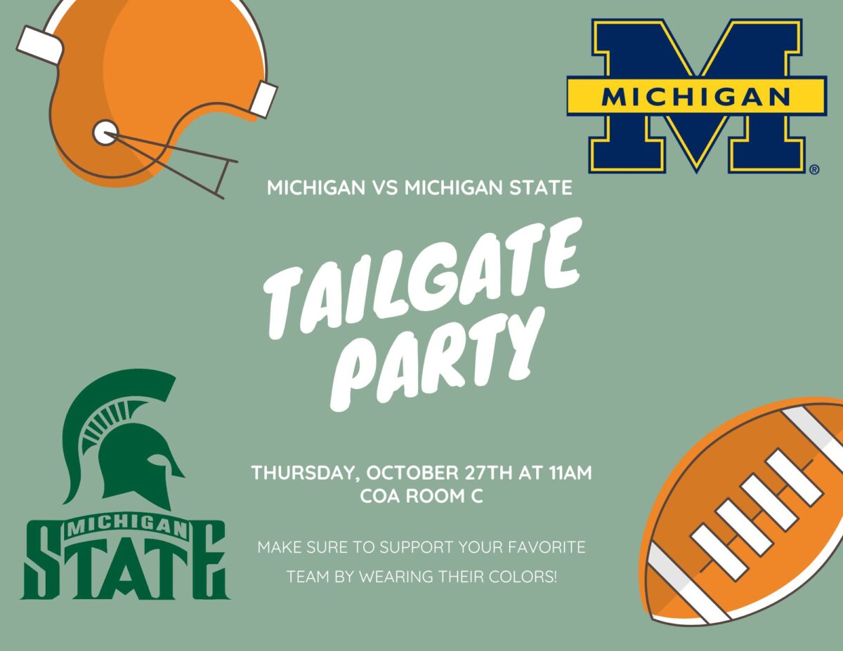 MSU vs UofM Tailgate Party – Isabella County Michigan