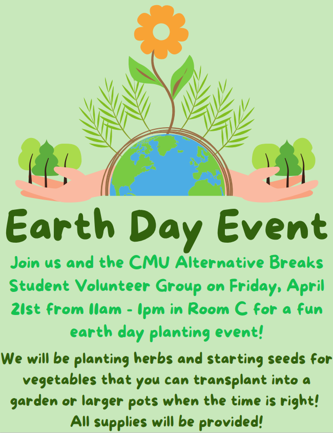 Earth Day Planting Activity – Isabella County Michigan