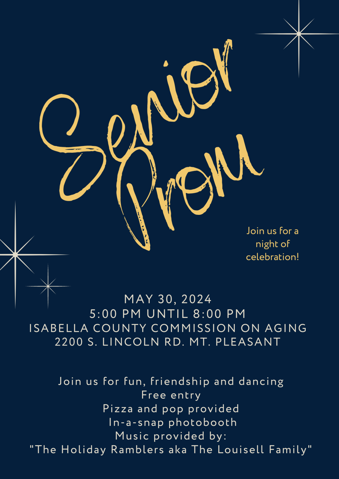 Senior Prom – Isabella County Michigan